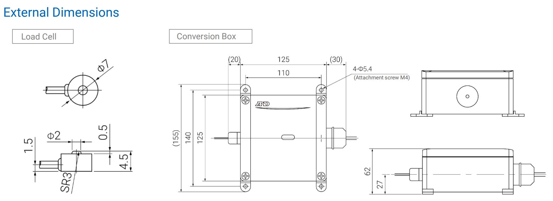 Loadcell LCC28-USB AND