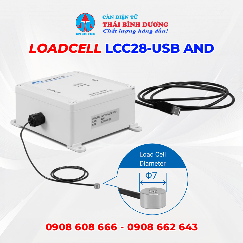 Loadcell LCC28-USB AND